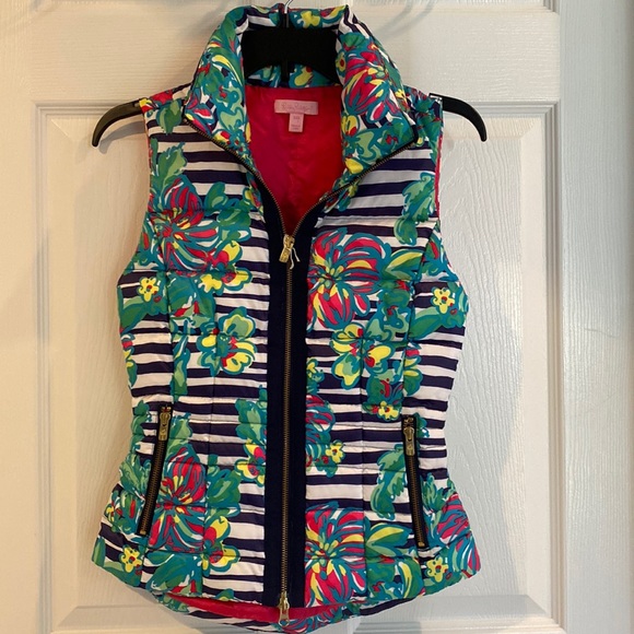 Lilly Pulitzer | Jackets & Coats | Lilly Pulitzer Puffer Vest | Poshmark
